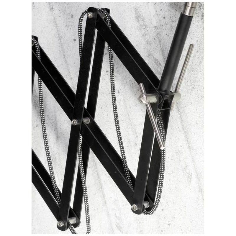 Applique métal noire extensible