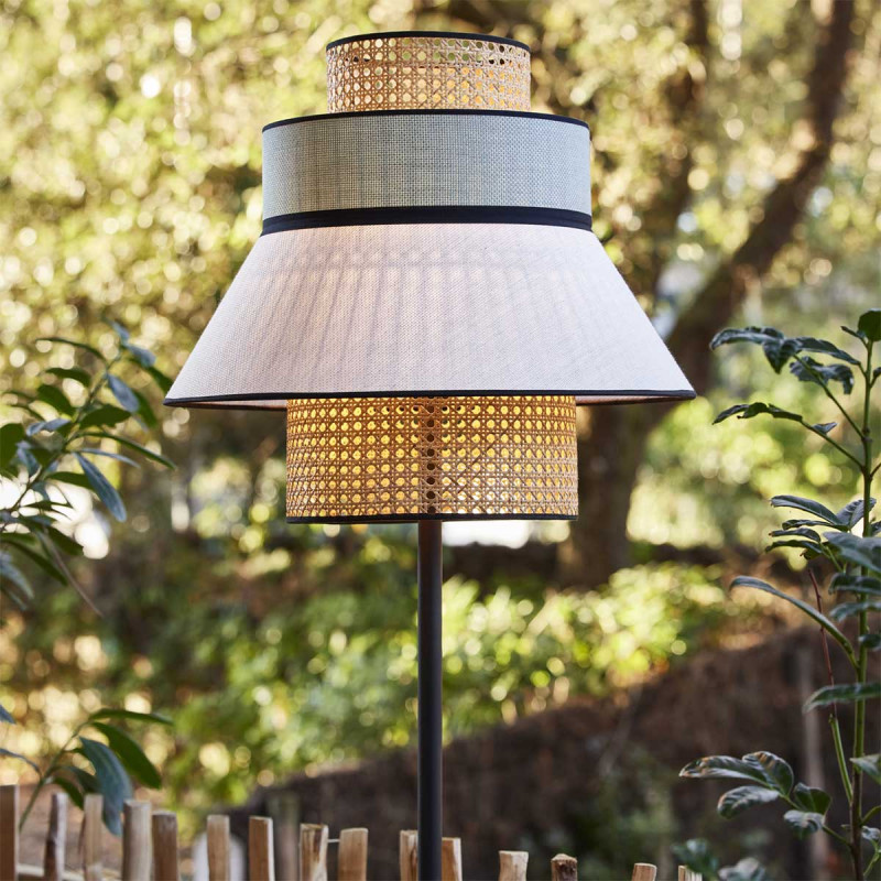 Lampadaire extérieur Singapour bleu