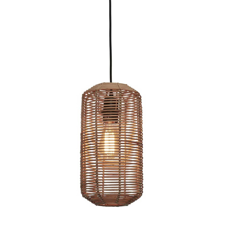 Suspension en rotin naturel