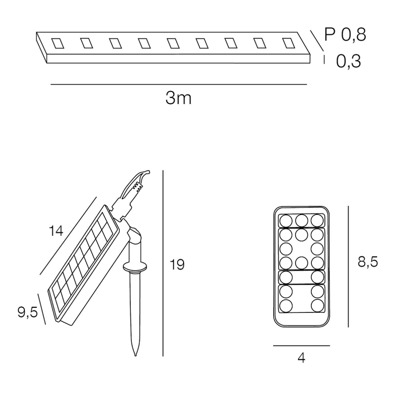 Ruban LED à coller éclairage multicolore