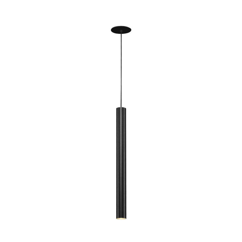Suspension tube noir 45cm