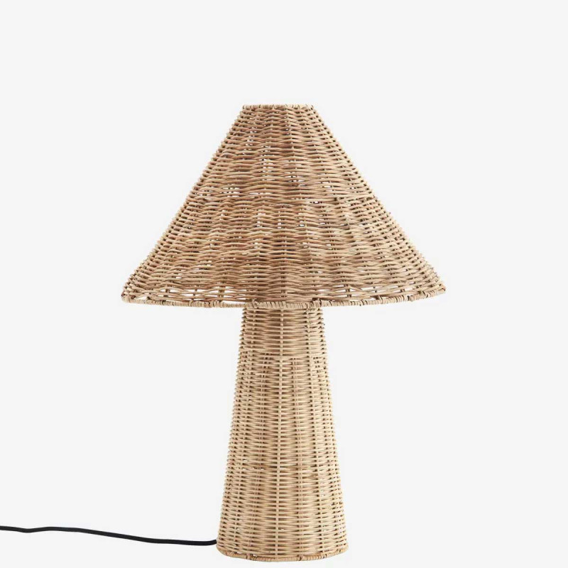Lampe 100% rotin
