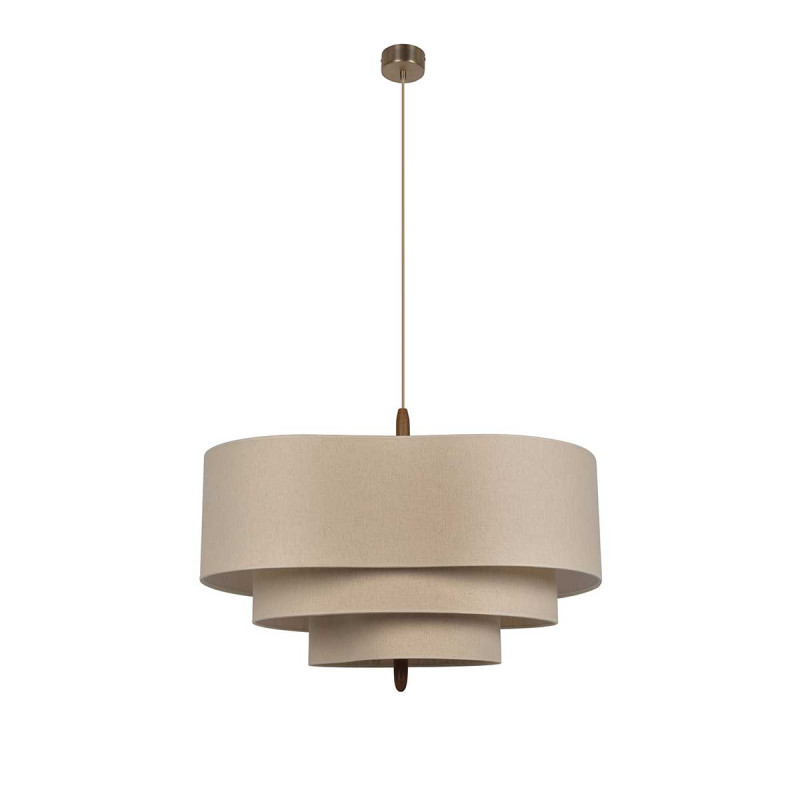 Suspension beige pebble grand format