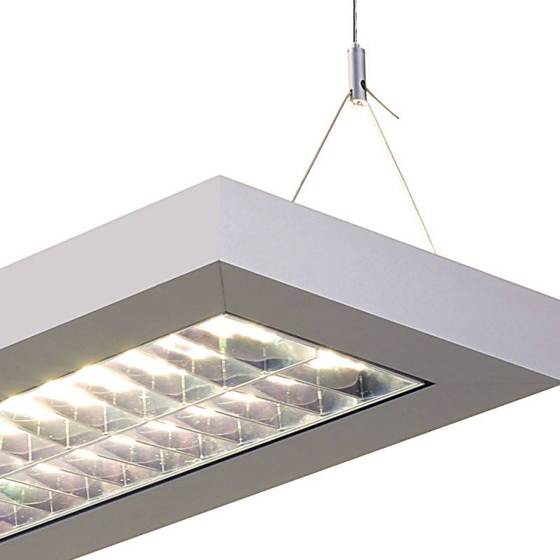 Suspension néon éclairage puissant pour bureau - Eclairage professionnel